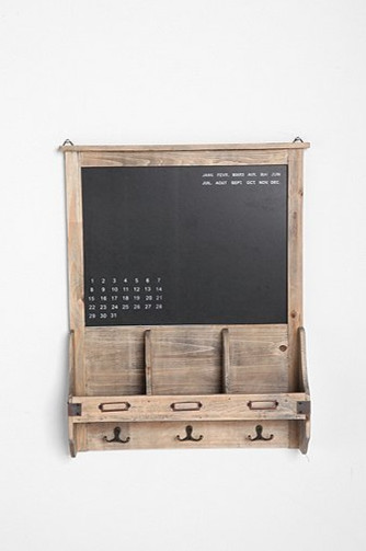 Vintage Wood Calendar Chalkboard Traditional Bulletin Boards And
