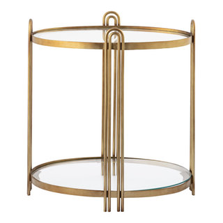 Arch Accent Table Gold - Contemporary - Side Tables And End Tables - by ...