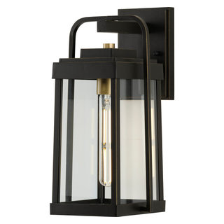 Luxury Transitional Wall Sconce, Olde Bronze - Transitional - Outdoor ...