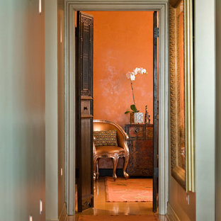 75 Beautiful Contemporary Orange Floor Hallway Pictures & Ideas ...