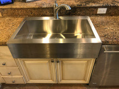 Kitchen Sink Setback/Countertop Cut Incorrectly?