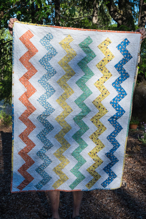 Baby quilt on the way to Brazil!