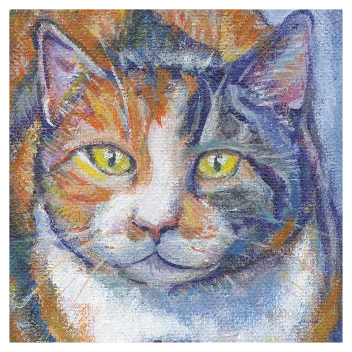 "JuJu Bee" Digital Paper Print by Mary Urban, 20"x20", 36"x36" - Contemporary - Prints And ...