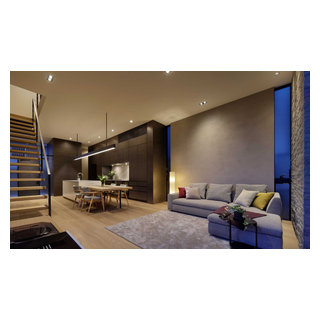 HRD HOUSE - Contemporary - Living Room - Tokyo - by 株式会社ピコグラム建築設計事務所 ...