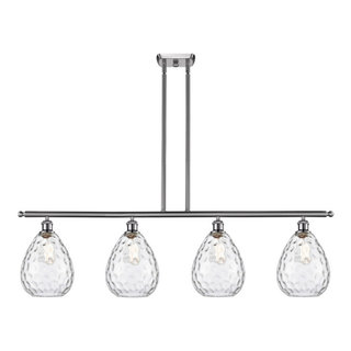 Large Waverly 4 Light Island Light - Industrial - Lighting - by ...