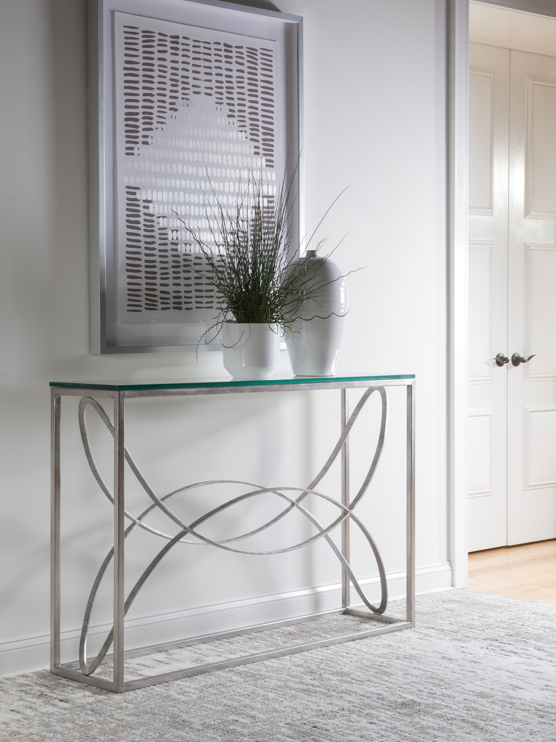 Ellipse Console - Contemporary - Console Tables - by Lexington Home ...
