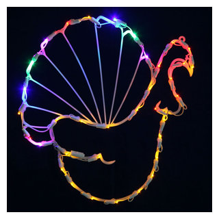 Vickerman 35 Light LED Turkey Window Decor 17x15", Brown, 17"x15 ...