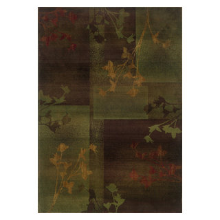 Oriental Weavers Kharma II 1048D Rug, 2'3"x7'6" - Contemporary - Hall ...