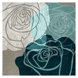 Rose IIA Poster Print by Kristin Emery - Item # VARPDXKESQ083B, 12 x 12 ...