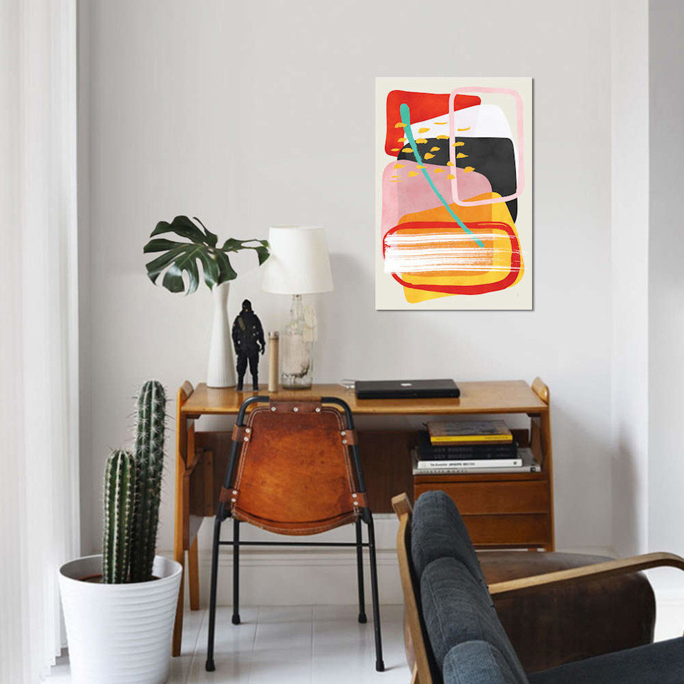 "Mojo" by Tracie Andrews Canvas Print, 40"x26"x1.5" - Contemporary ...