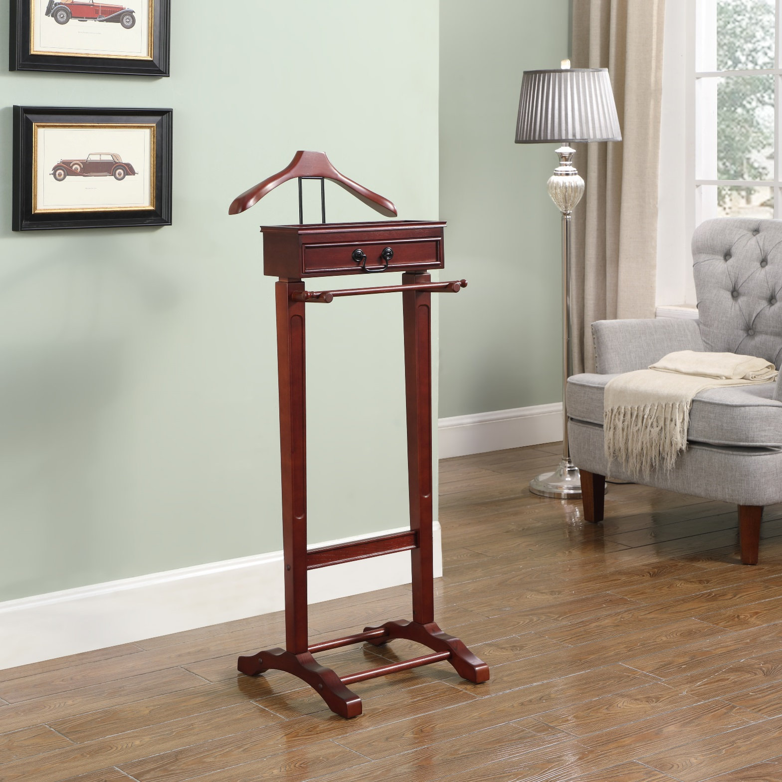 Proman Products Bombay Valet Stand - Transitional - Clothing Valets And ...