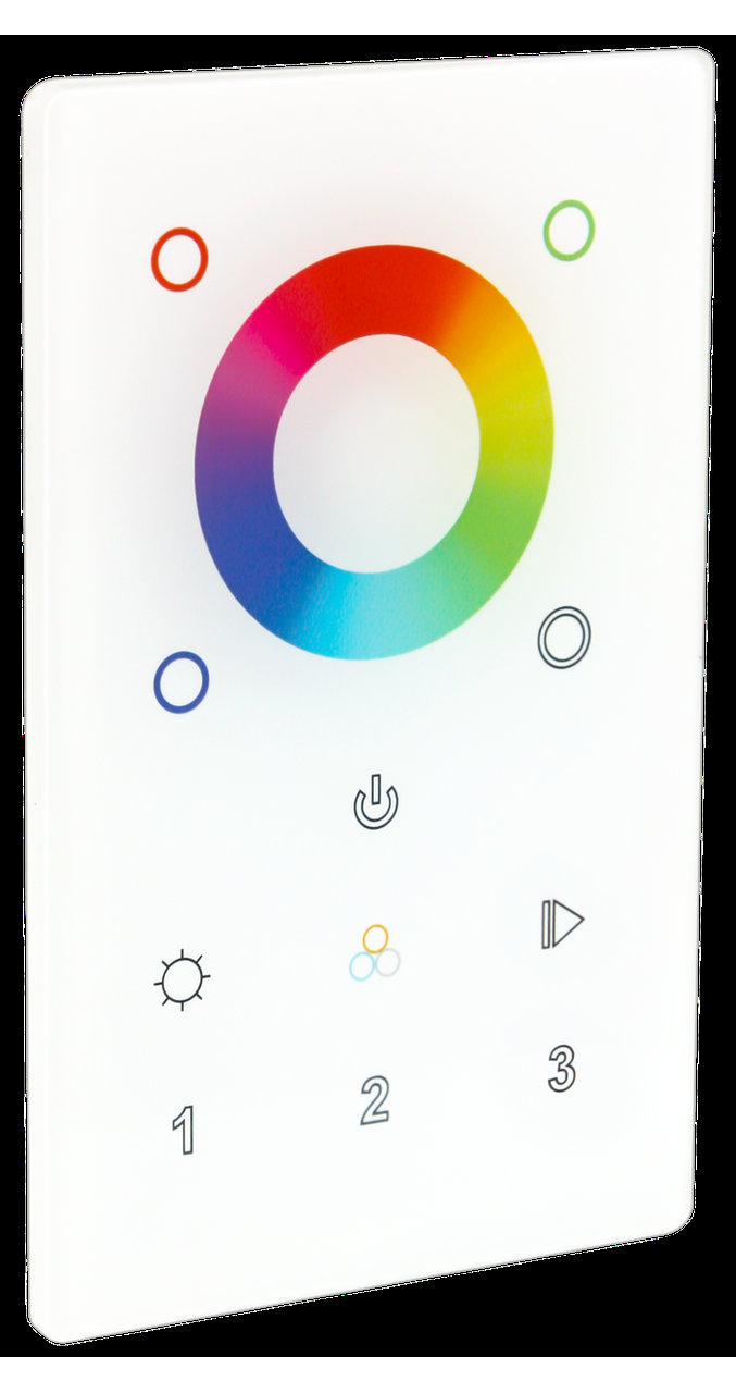 AMERICAN LIGHTING DMX-3Z 12-24V DMX Wall Control RGBW - Contemporary ...