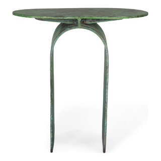 Vault Patina Side Table - Farmhouse - Side Tables And End Tables - by ...