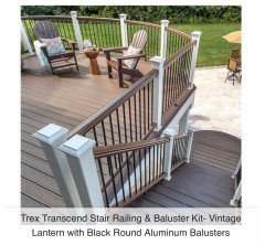 Trex deck color selections