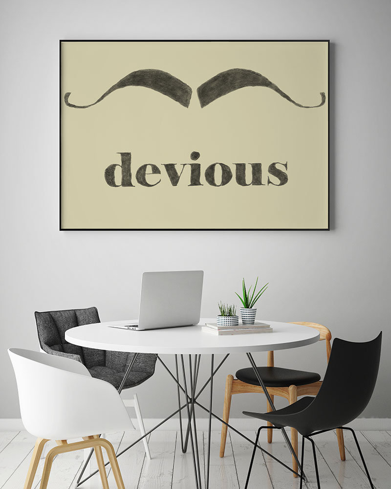 "Devious" CF Print, 11"x14", 24"x36" - Contemporary - Prints And ...