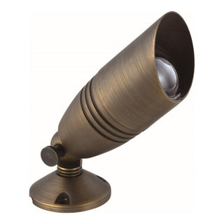 Elitco Aera Outdoor Cast Spot Light C029 - Antique Brass - Transitional ...
