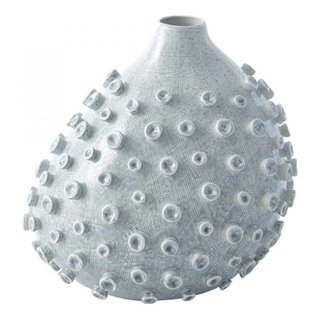 Sea Coral Large Blue/Green Vase - Beach Style - Vases - by Lighting ...