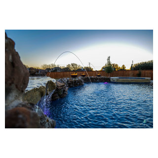 Selah Pools | 2021 Build of the Year - Rustic - Pool - Dallas - by ...