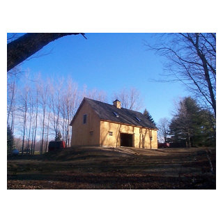 Gable Style Pole Barns - Traditional - New York - by PINE RIDGE POLE ...
