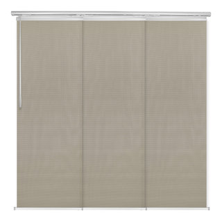 Estelle 3-Panel Track Extendable Vertical Blinds 36-66"W, 116" H ...