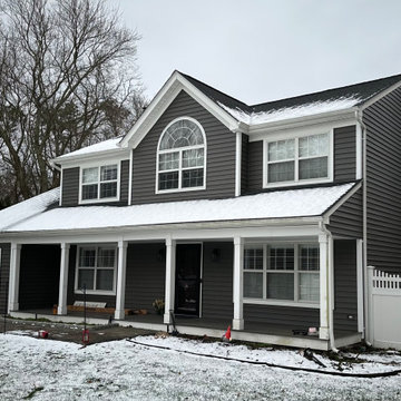 Windswept Smoke Siding - Photos & Ideas | Houzz