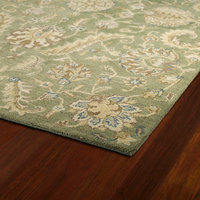 Kaleen Helena Collection Dark Green Area Rug 12'x15' - Traditional ...