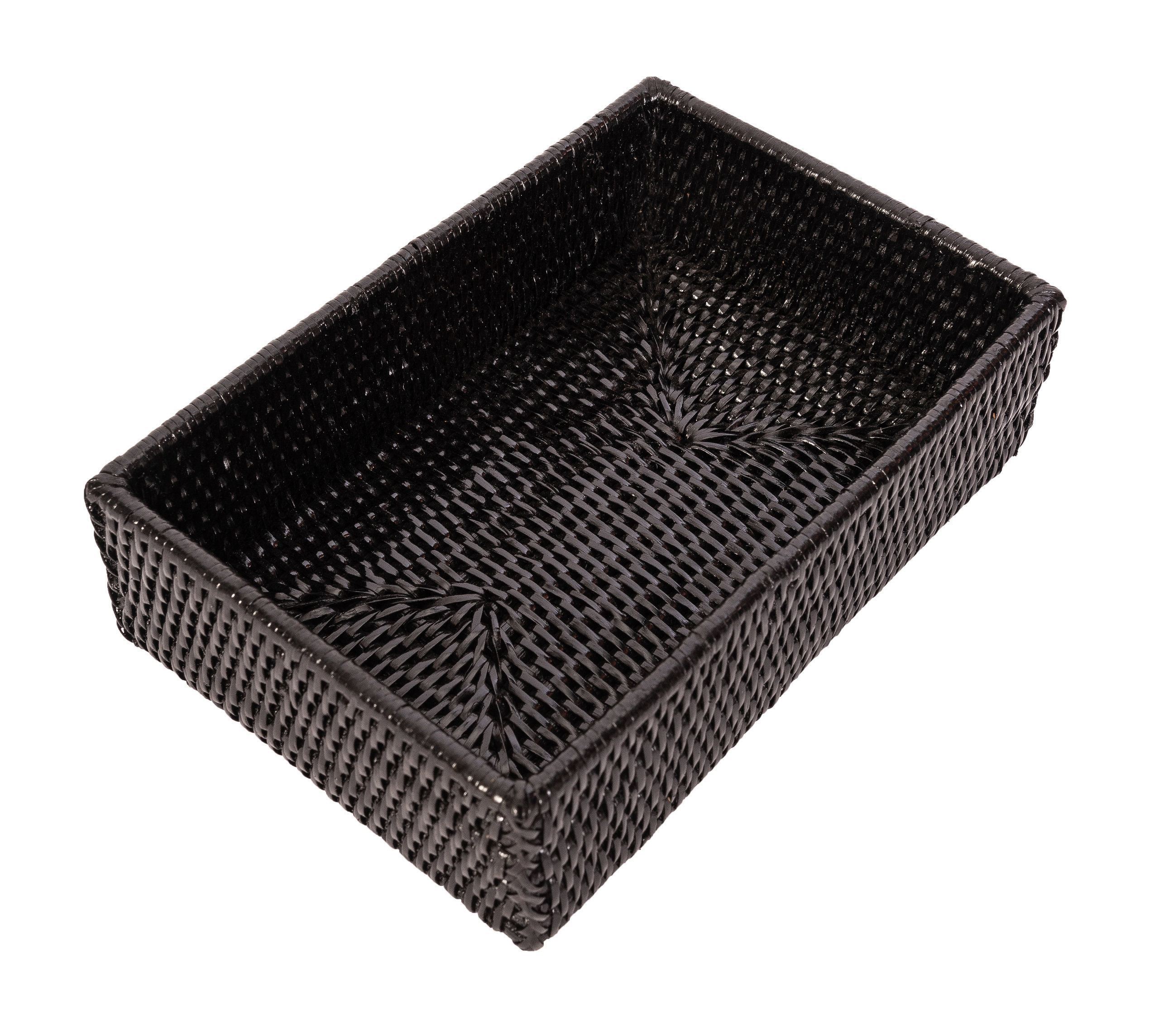 Artifacts Rattan™ Guest Towel - Rectangular Napkin Holder - Beach Style ...