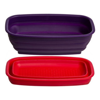 Progressive Prepworks Collapsible 3 Cup Berry Colander - Contemporary ...