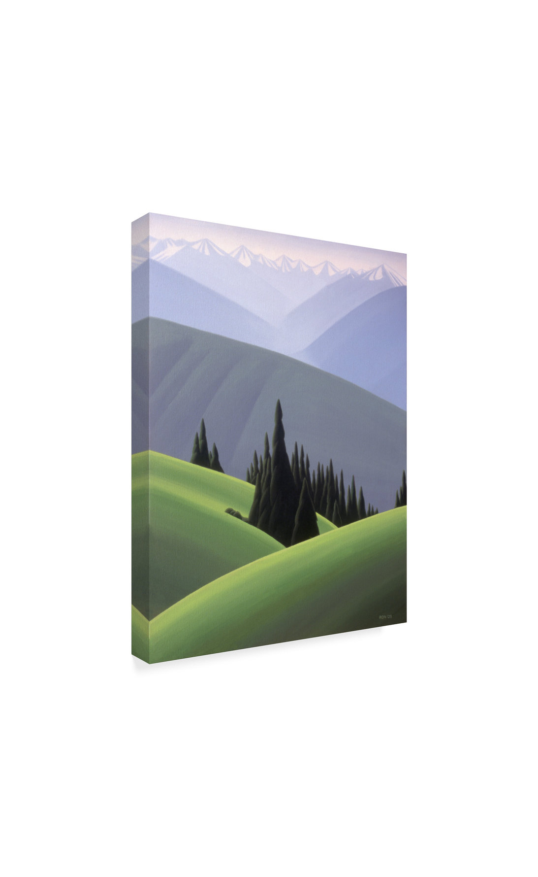 Ron Parker 'Hurricane Ridge' Canvas Art, 19"x14" - Contemporary ...