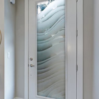 Front Door - Dreamy Waves - Fiberglass Smooth - 30" x 80" - Book/Slab ...