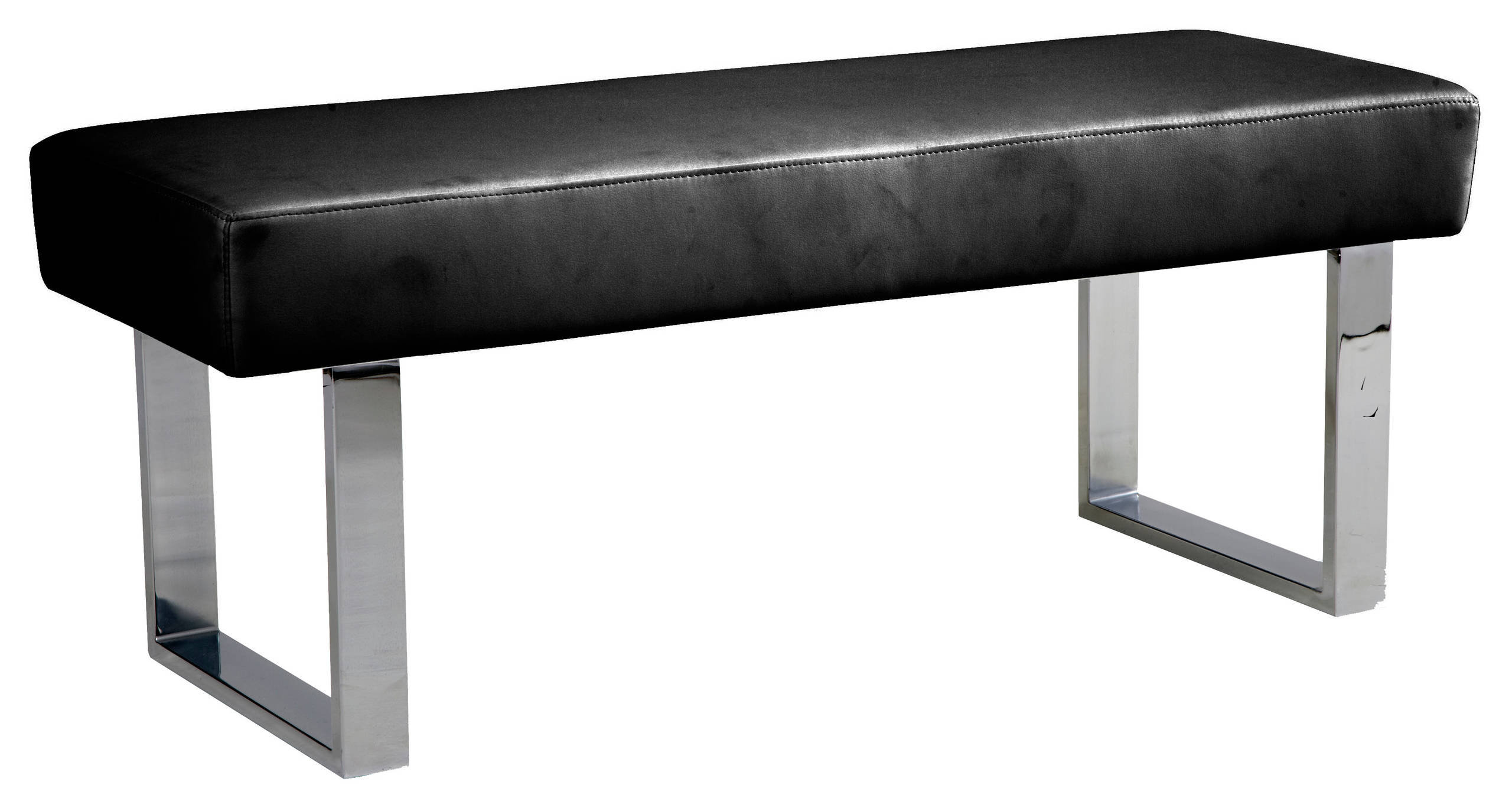 Amanda Black Bench - Contemporary - Upholstered Benches - by Armen ...