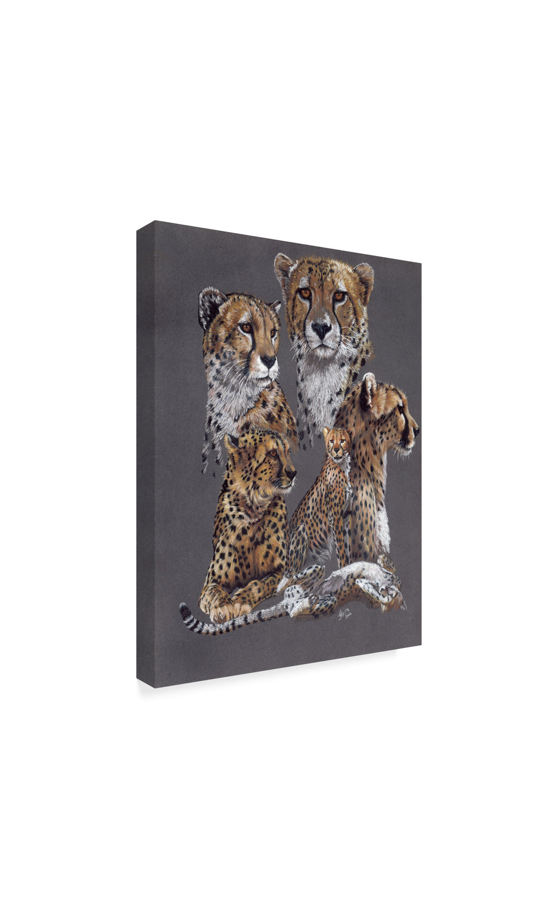 "Swiftly" by Barbara Keith, Canvas Art, 24"x18" - Contemporary - Prints ...