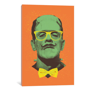 "Mr. Frank" by Victor Vercesi, Canvas Print, 18x12x1.5" - Contemporary ...