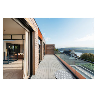 Beechwood - terrace view - Beach Style - Deck - Devon - by VESP ...