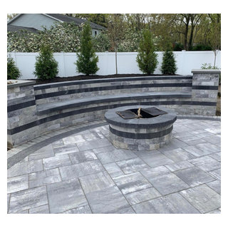Limestone Quarry Pool Patio - New York - by Cambridge Pavingstones with ...
