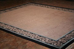 Need area rug to work with toile pattern