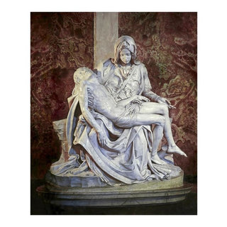 "Pieta" Digital Paper Print by Michelangelo, 15"x18", 27"x32 ...