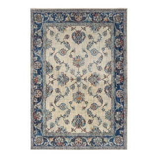 Oriental Weavers Pandora Traditional 1802E Ivory, 6'7 x 9'6 ...