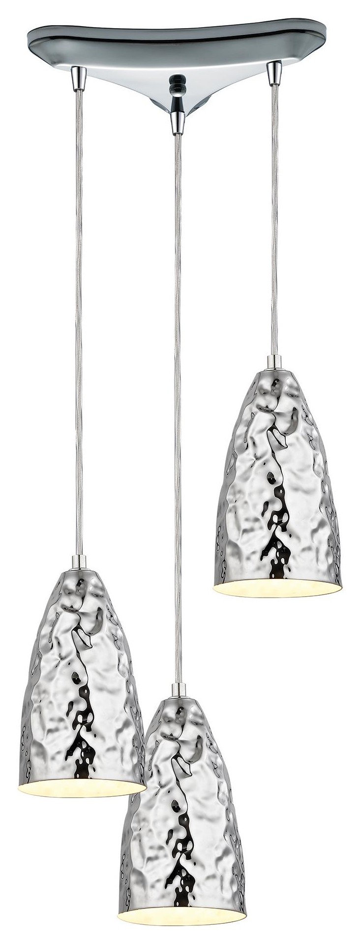 Elk Lighting 46210/3 Hammersmith 3-Light Pendant Light - Contemporary ...
