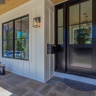 75 Beautiful Stone Front Porch Pictures & Ideas | Houzz