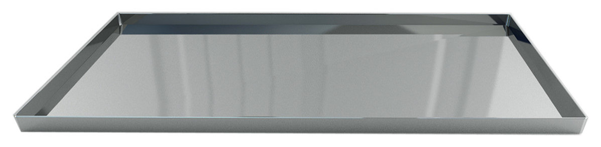 nu steel Gloss Amenity Tray - Contemporary - Serving Trays - by TATARA ...