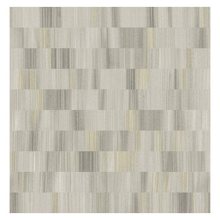 Flicker Light Grey Horizontal Textured Stripe Wallpaper, Bolt ...