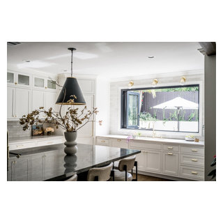 Pass Through Kitchen Window - Transitional - Kitchen - Los Angeles - by ...
