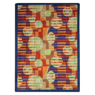 Games People Play, Gaming And Sports Area Rug, Keeping Score, 10'9"X13 ...