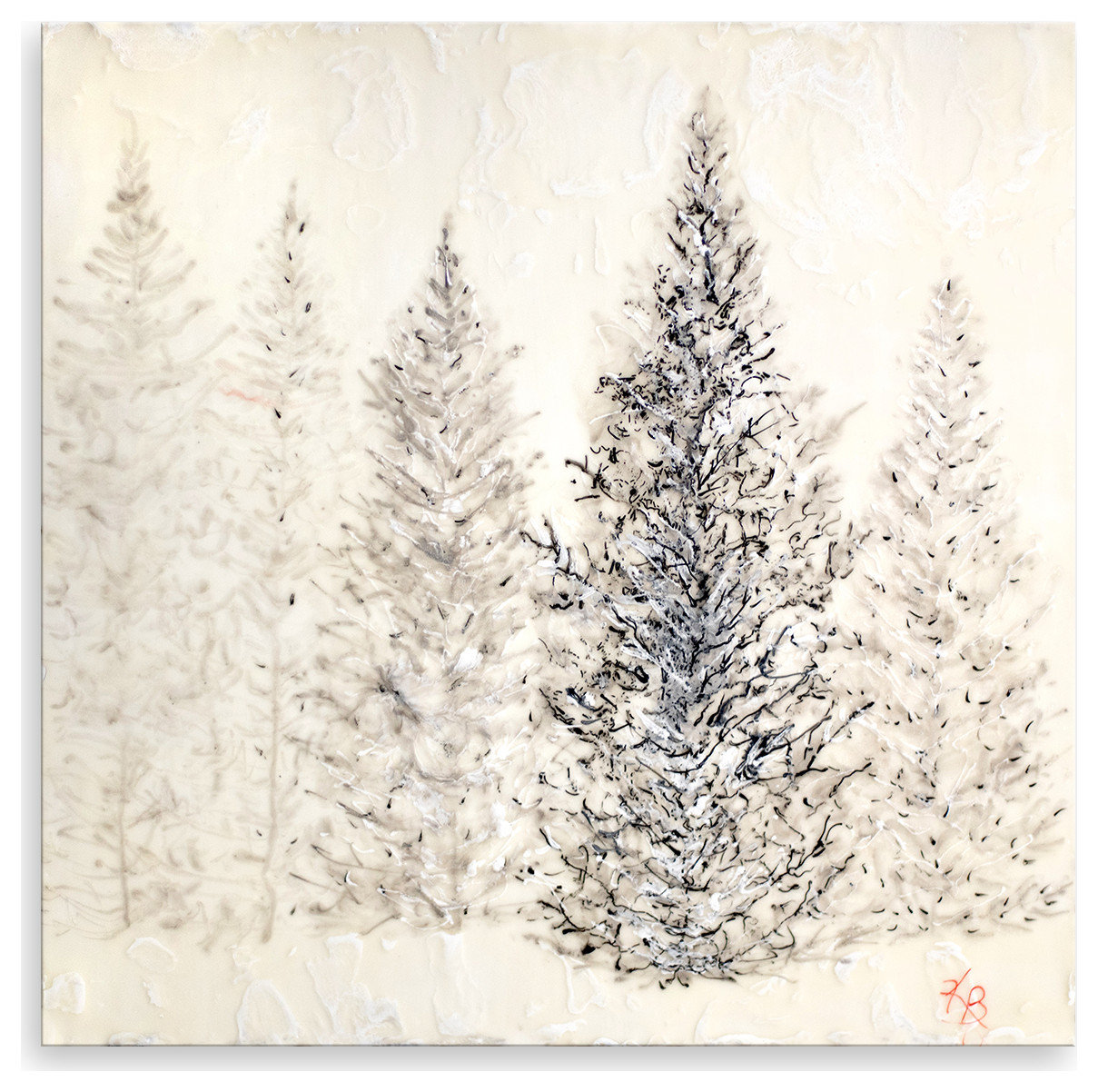 Monoscape XXII' Wrapped Canvas Wall Art by Karen Biery, 20"x20 ...