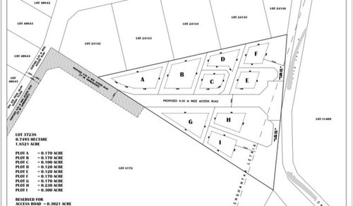 Ideas for a residential project on a triangular land