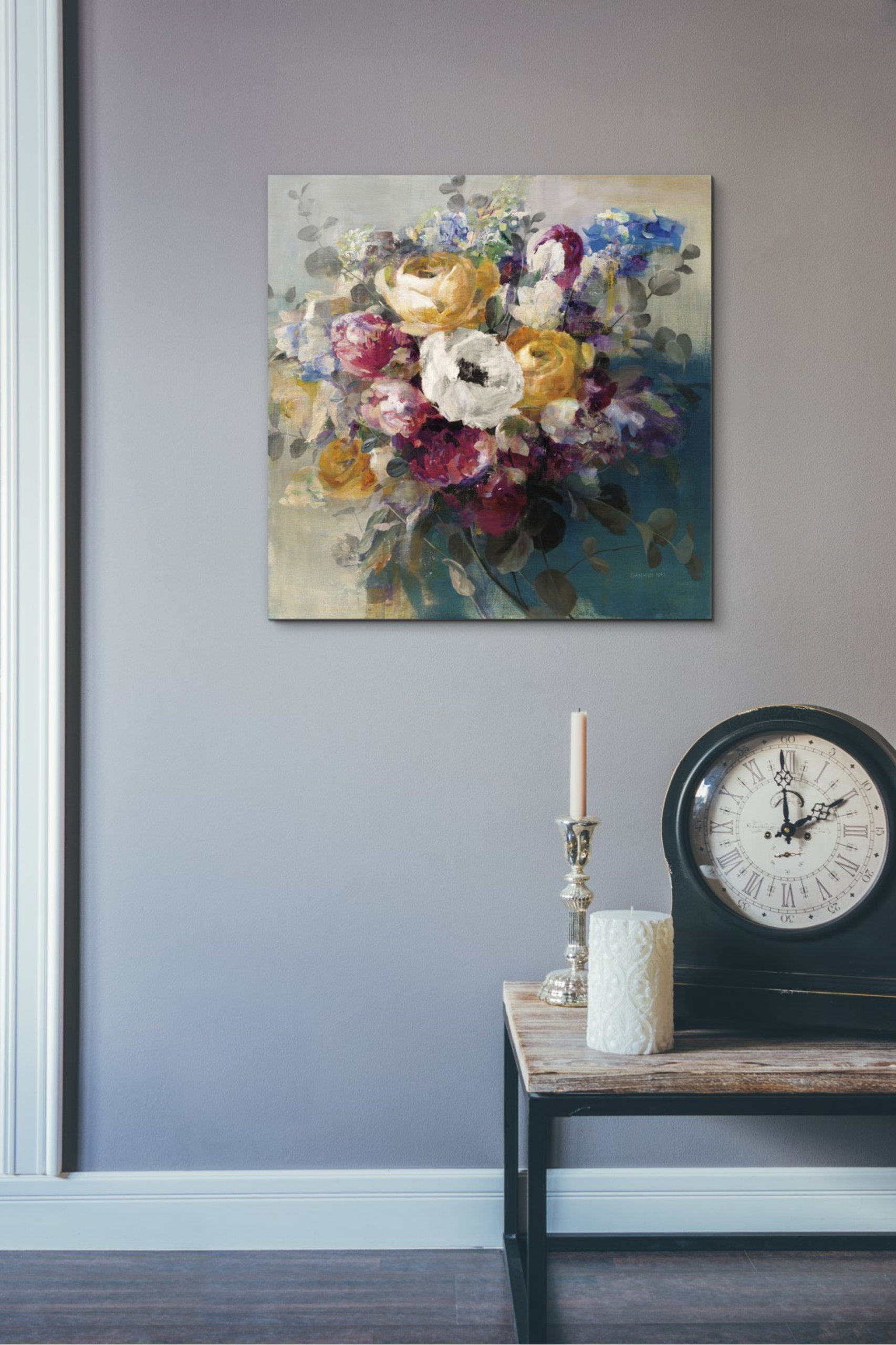 Epic Graffiti "Fall Bouquet" by Danhui Nai Giclee Canvas Wall Art, 18 ...