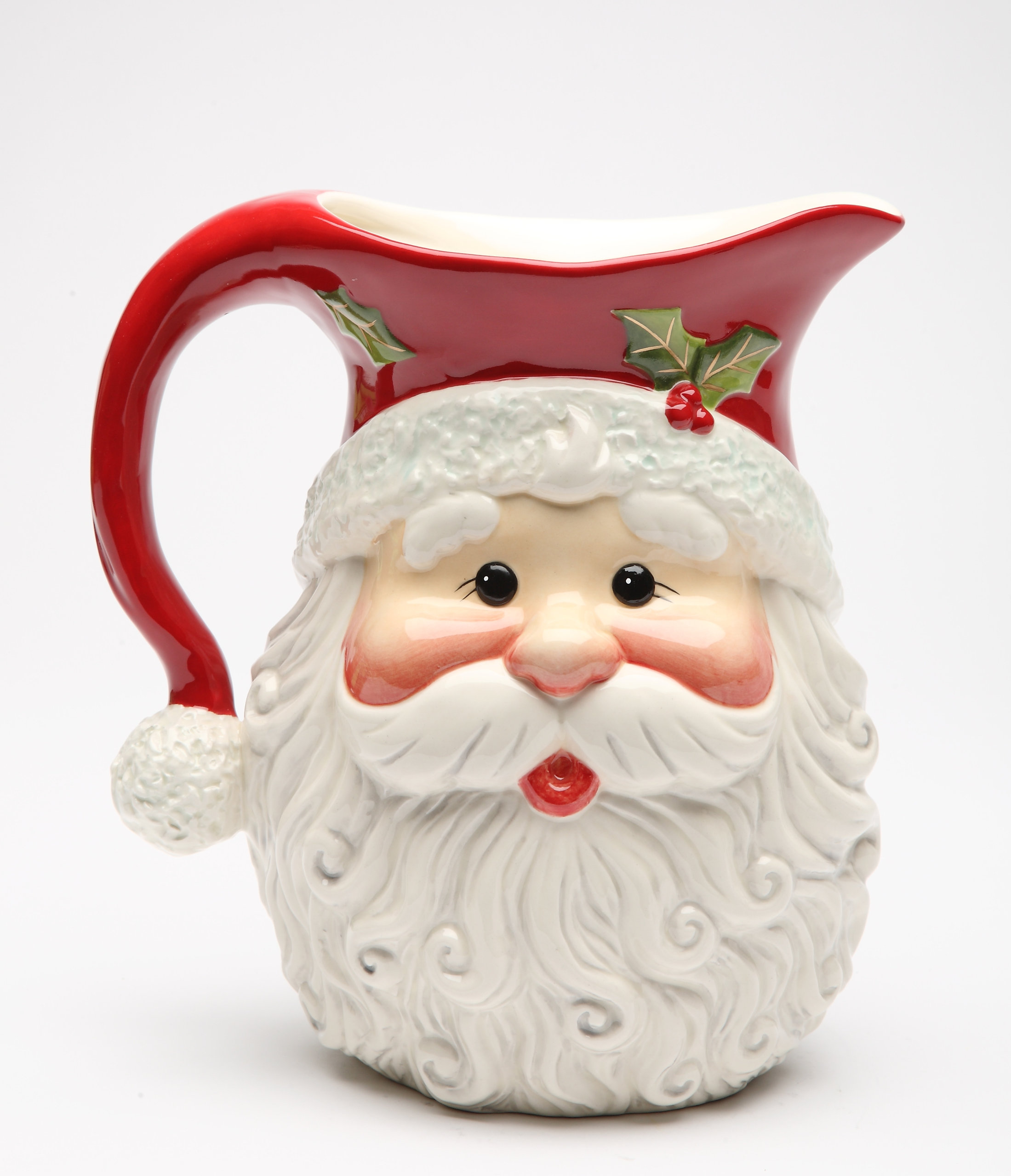 Santa Pitcher, 56 oz. - Contemporary - Pitchers - by Cosmos Gifts Corp ...