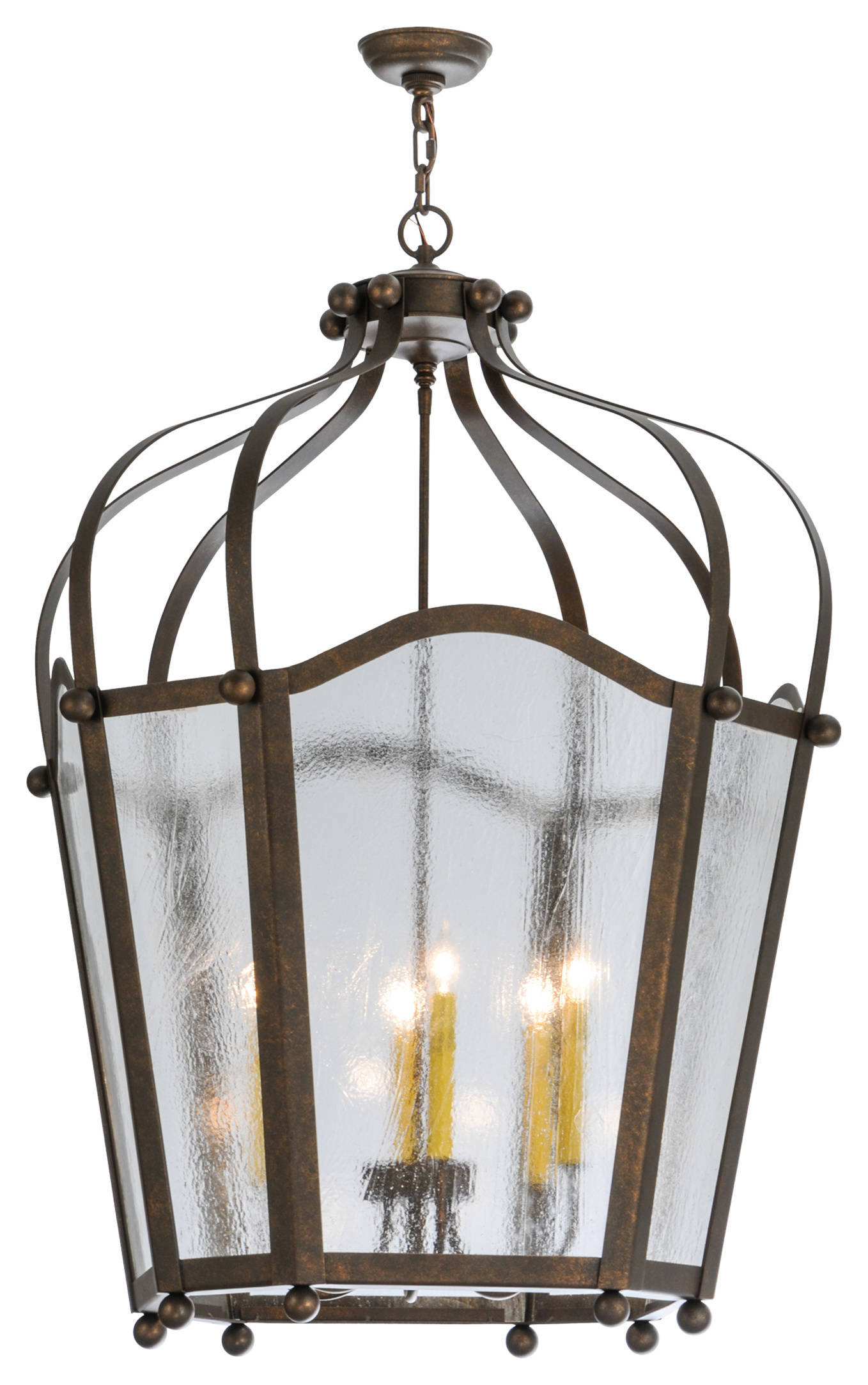 Citadel 6-Light Pendant, 105" - Traditional - Pendant Lighting - by ...