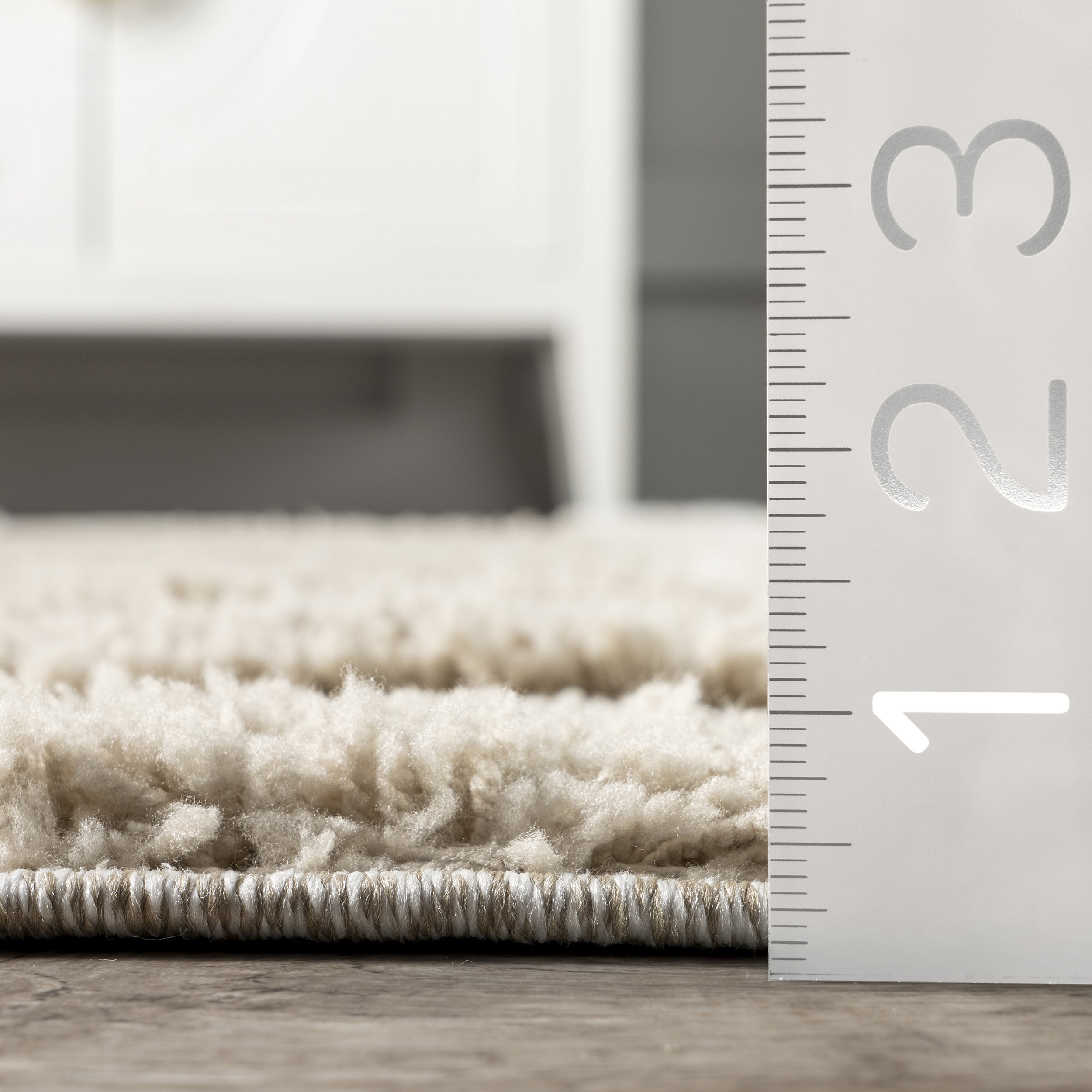 nuLOOM Cordelia Fragmented Stripes Tasseled Area Rug, 6'7"x9 ...